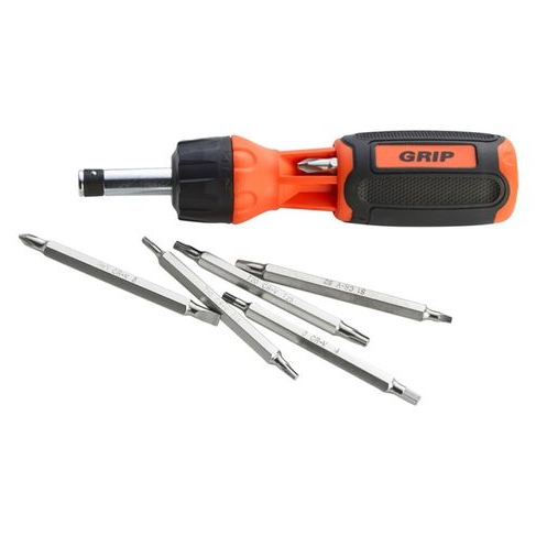 Grip 7 Piece Ratchet Screwdriver Set