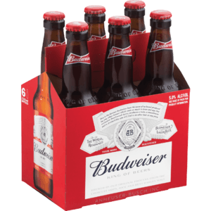 Budweiser Beer Bottles 24 x 330ml