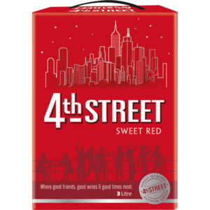 4th Street Natural Sweet Red Wine Box 3L