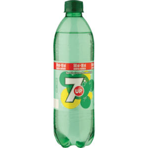7 Up Lemon Flavoured Soft Drink Bottle 600ml