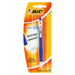 Bic Velocity Medium Blue Pen