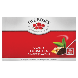 Five Roses Ginger Flavoured Loose Tea 100g