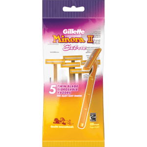 Gillette Disposable Minora II Razors 5 Pack