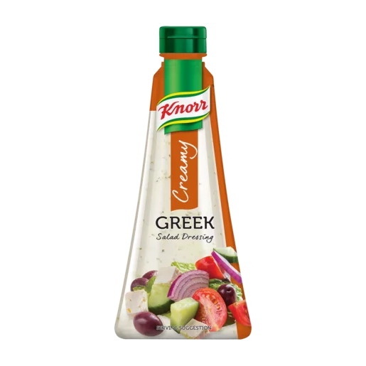 Knorr Creamy Greek Salad Dressing 340ml - Hoodmarket