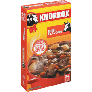 Knorrox Beef Flavour Stock Cubes 24 Pack