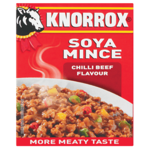 Knorrox Chilli Beef Flavoured Soya Mince 100g