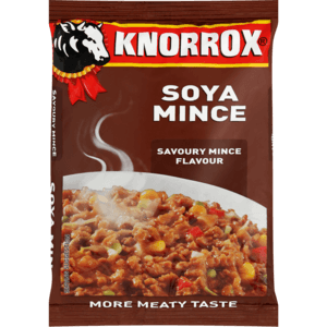Knorrox Savoury Mince Flavoured Soya Mince 400g