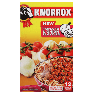 Knorrox Tomato & Onion Flavoured Stock Cubes 12 Pack