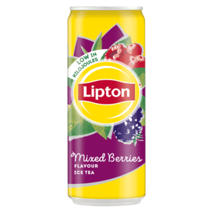 Lipton Mixed Berries Flavoured Ice Tea Can 330ml