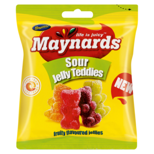 Maynards Sour Jelly Teddies 75g