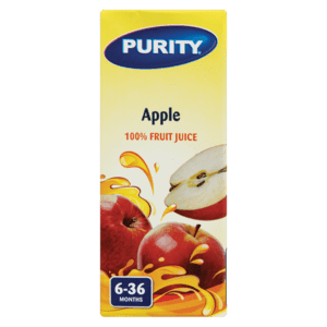 Purity Apple 100% Fruit Juice 6-36 Months 200ml