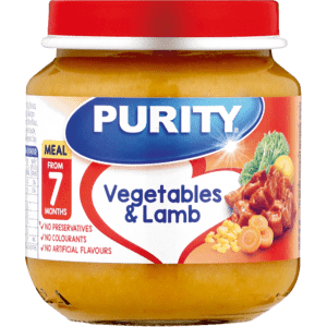 Purity Vegetables & Lamb 2nd Baby Food 125ml