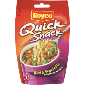 Royco Quick Snack Beef & Vegetable Soup 38g