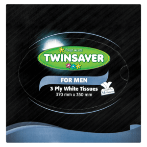 Twinsaver Men 3 Ply Tissues 36 Pack