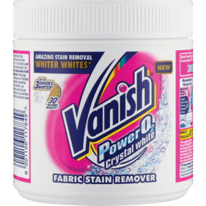 Vanish Power O2 Crystal White Fabric Stain Remover 400g