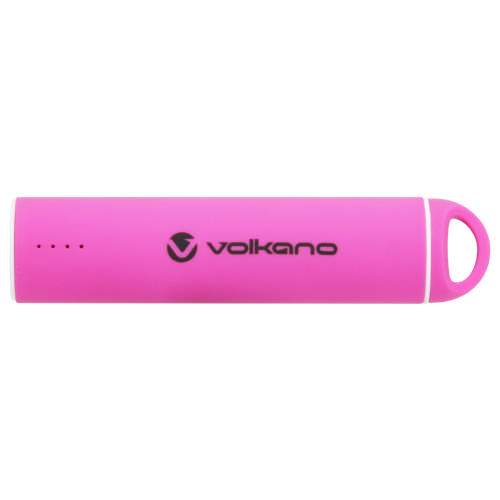 Volkano Mini Erupt Powerbank 2600mAh Pink.