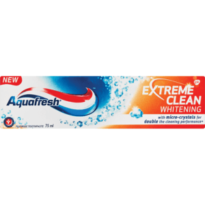 Aquafresh Extreme Clean Whitening Toothpaste 75ml