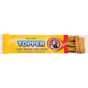 Bakers Topper Custard Biscuits 125g
