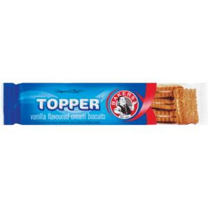 Bakers Topper Vanilla Biscuits 125g