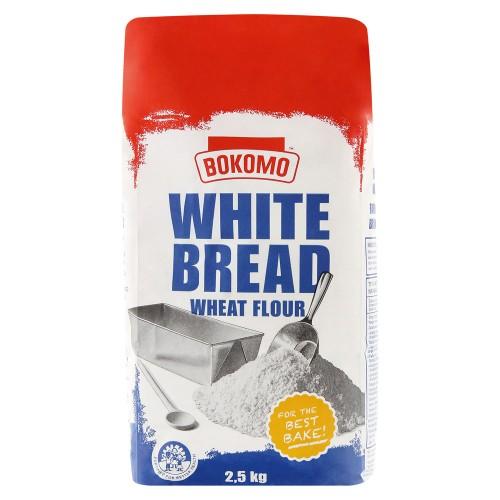 Bokomo White Bread Wheat Flower 2.5kg