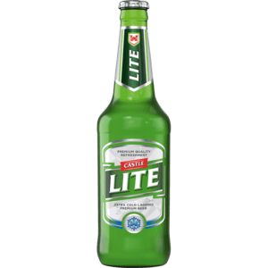 Castle Lite Beer Bottle 440ml