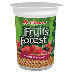 Clover Fruits Of The Forest Mixed Berries Flavoured Yoghurt Based Dair