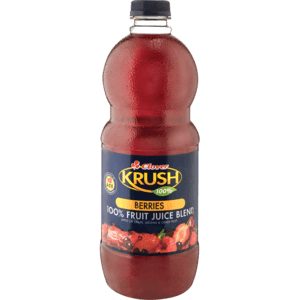Clover Krush 100% Berries Fruit Juice Blend 1.5L