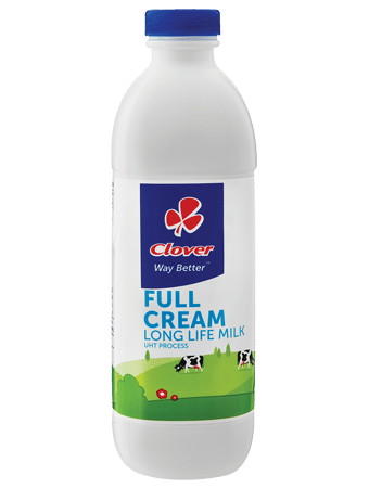 Clover Long Life Full Cream milk-1l-bottle