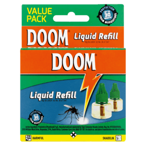 Doom Liquid Mosquito Insecticide Refill 2 x 35ml