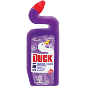 Duck 5-In-1 Lavender Toilet Disinfectant 500ml