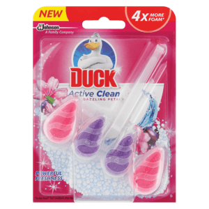 Duck Active Clean Dazzling Petals Toilet Block 35g