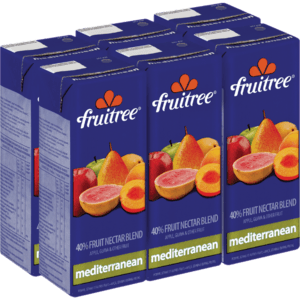 Fruitree Mediterranean Fruit Juice 6 x 200ml