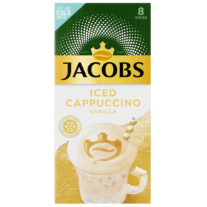 Jacobs Vanilla Flavoured Ice Cappuccino 8 Pack
