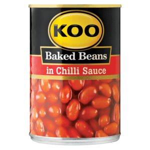 Koo Baked Beans In Chilli Sauce Can 420g