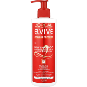 L'Oreal Elvive Colour Protect Low Shampoo Pump 400ml