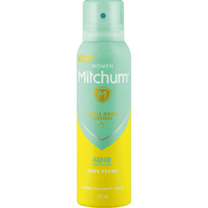 Mitchum Pure Fresh Ladies Aerosol Deodorant 120ml