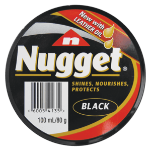 Nugget Black Shoe Polish 100ml