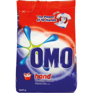 Omo Multiactive Hand Washing Powder 500g - Hoodmarket