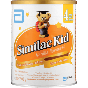 Similac Kid Vanilla Flavoured Powdered Milk 900g