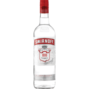 Smirnoff 1818 Vodka Bottle 750ml