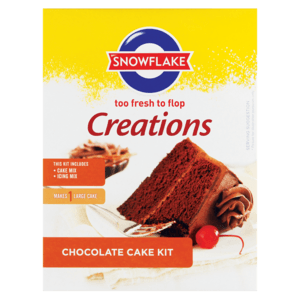 Snowflake Creations Chocolate Cake Kit 800g