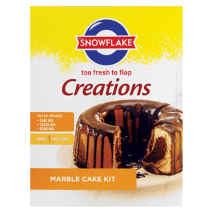 Snowflake Creations Marble Cake Kit 800g