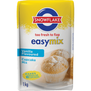 Snowflake Vanilla Cupcake Mix 1kg