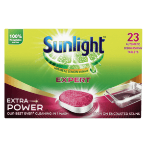 Sunlight Expert Machine Dishwashing Tablets 23 Pack