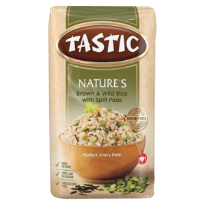 Tastic Nature's Brown & Wild Rice With Split Peas 1kg